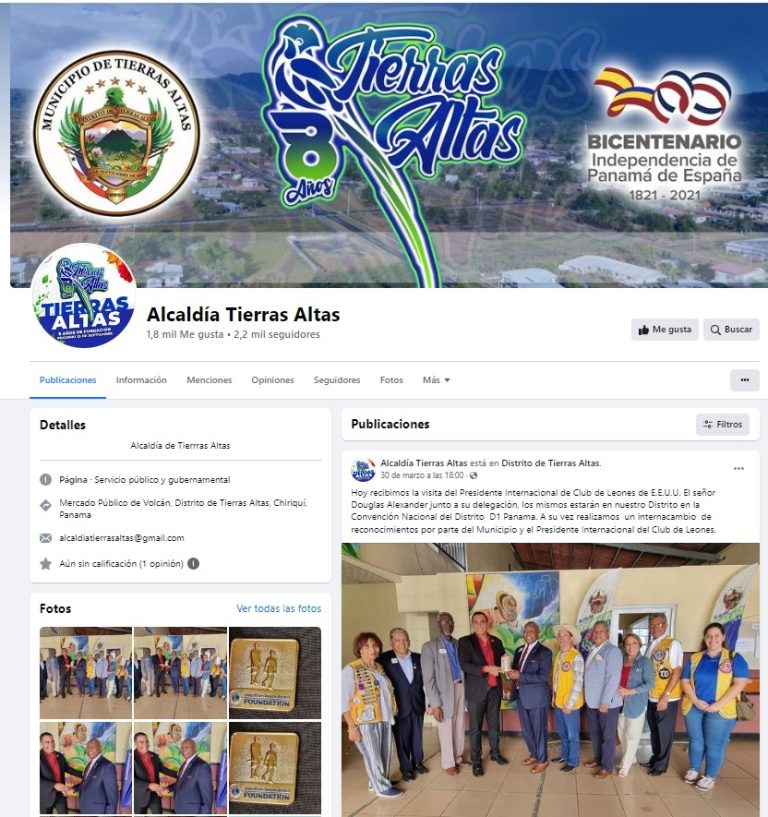 Municipio de Tierras Altas – Municipios Digitales